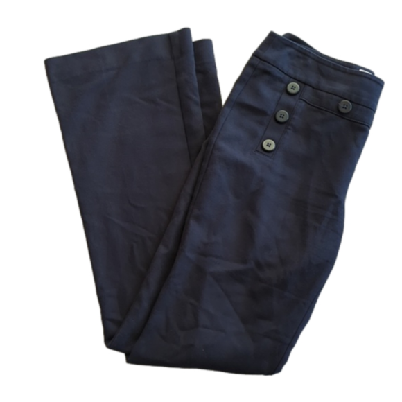 CAbi | Pants & Jumpsuits | Cabi Mid Rise Navy Blue Sailor Button Style ...